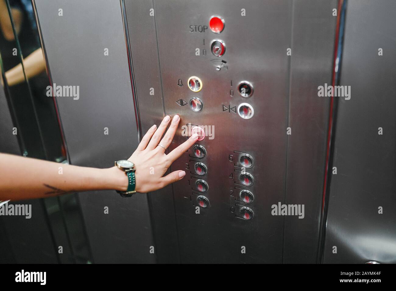 Elevator cage hi-res stock photography and images - Alamy