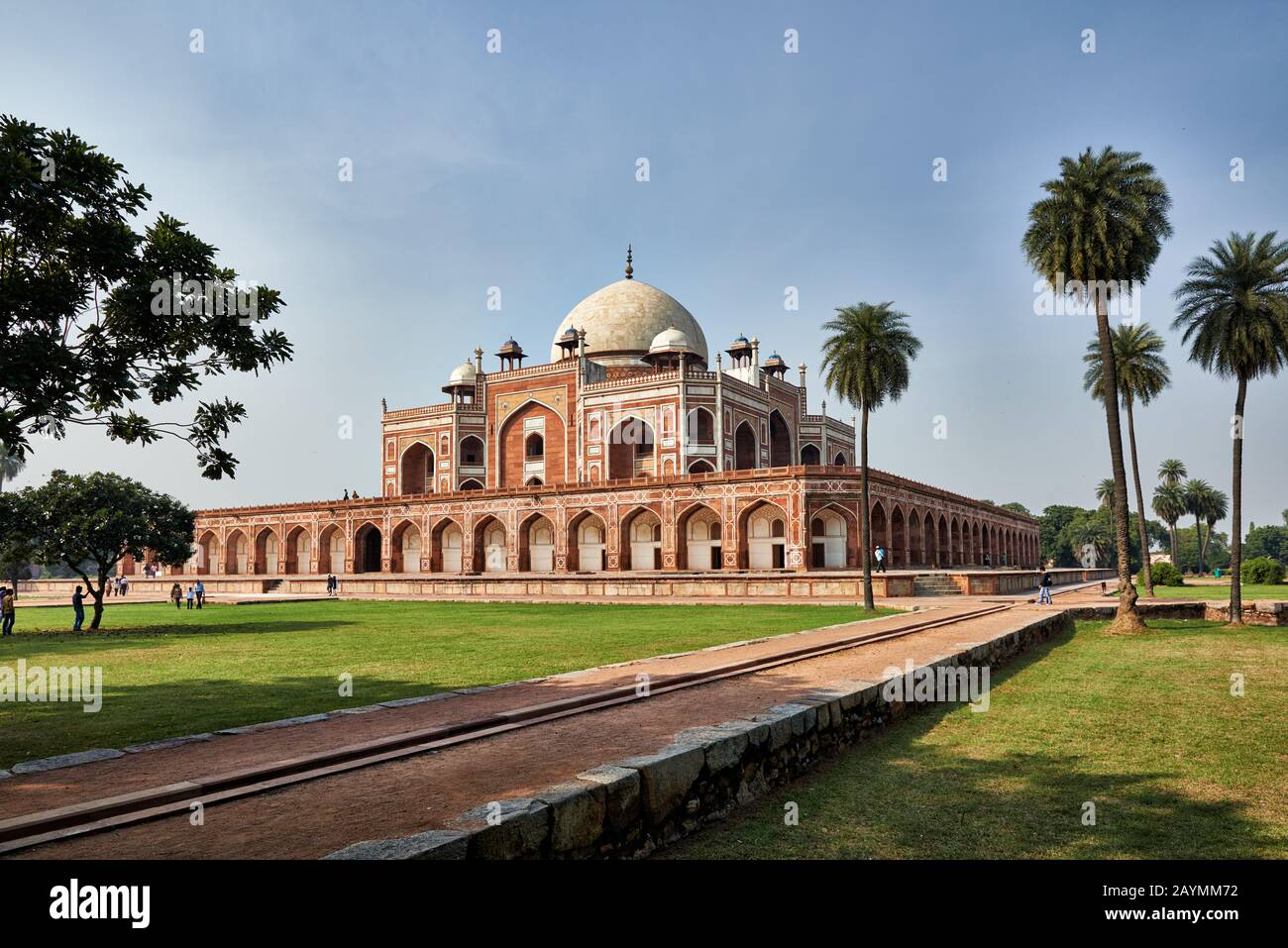 Humayun's Tomb, tomb Of Nasiruddin Muhammad Humayun, Delhi, India Stock ...