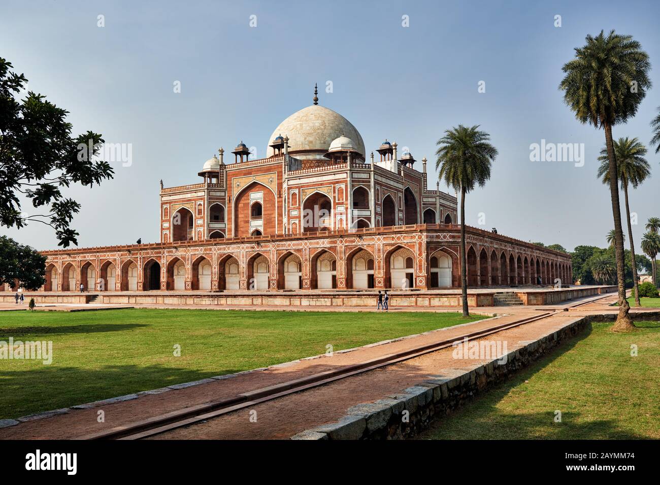 Humayun's Tomb, tomb Of Nasiruddin Muhammad Humayun, Delhi, India Stock ...