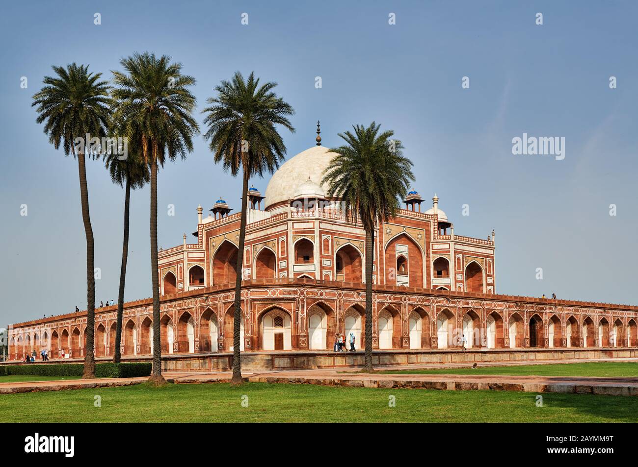 Humayun's Tomb, tomb Of Nasiruddin Muhammad Humayun, Delhi, India Stock ...