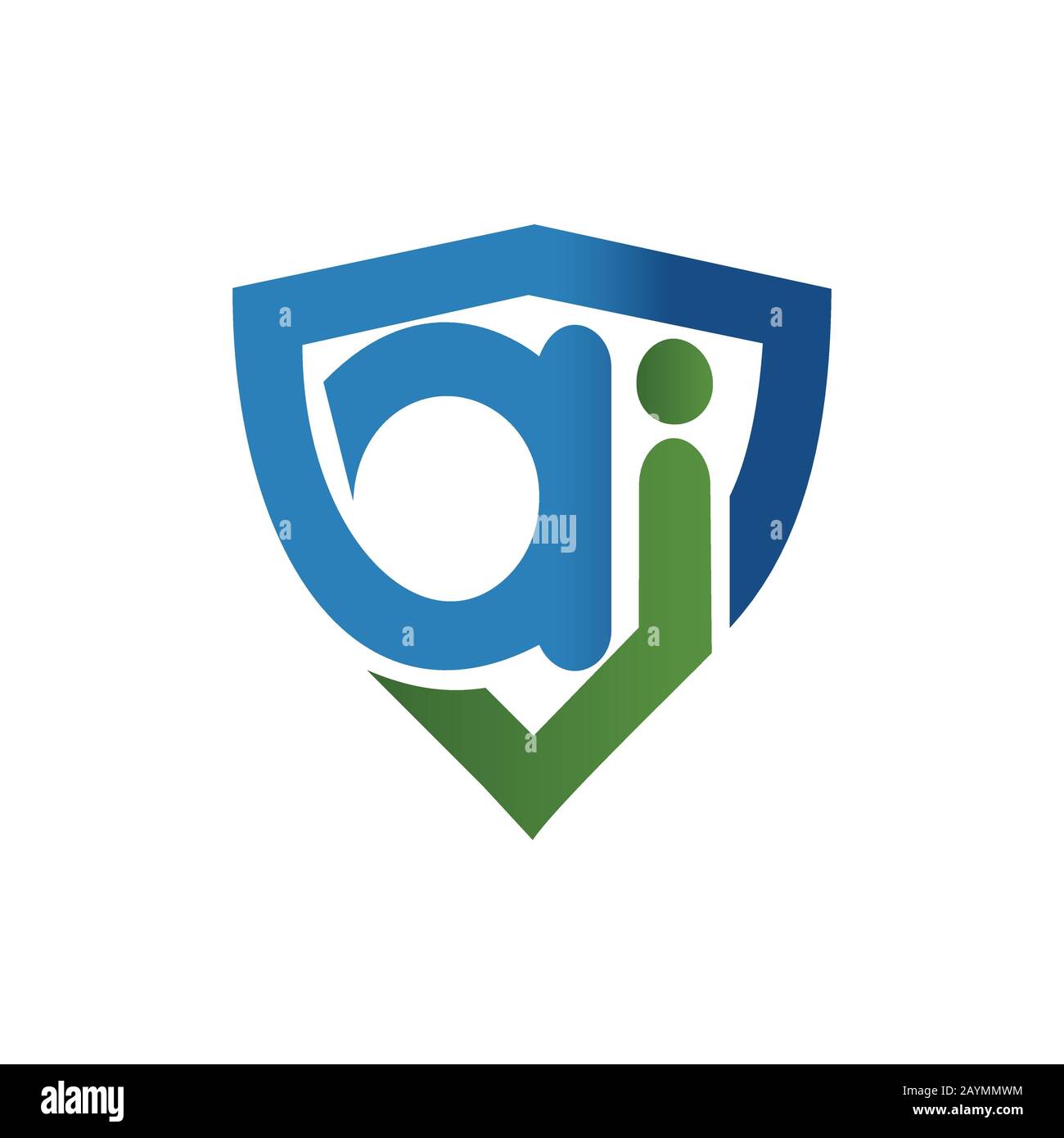 Letter ai logo hi-res stock photography and images - Alamy