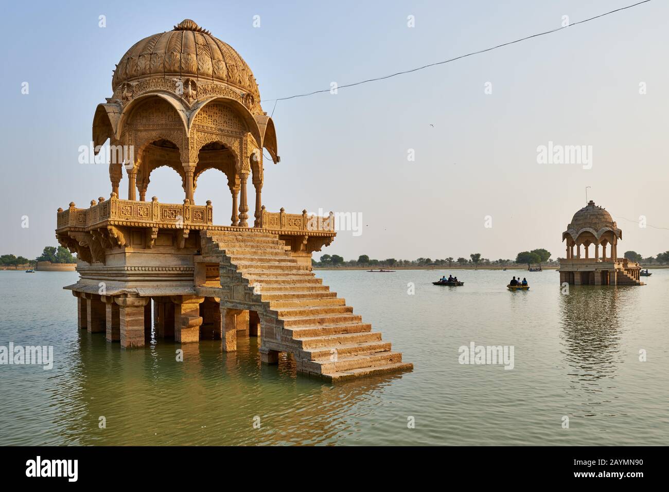 Gadisar Lake, Jaisalmer, Rajasthan, India Stock Photo - Alamy