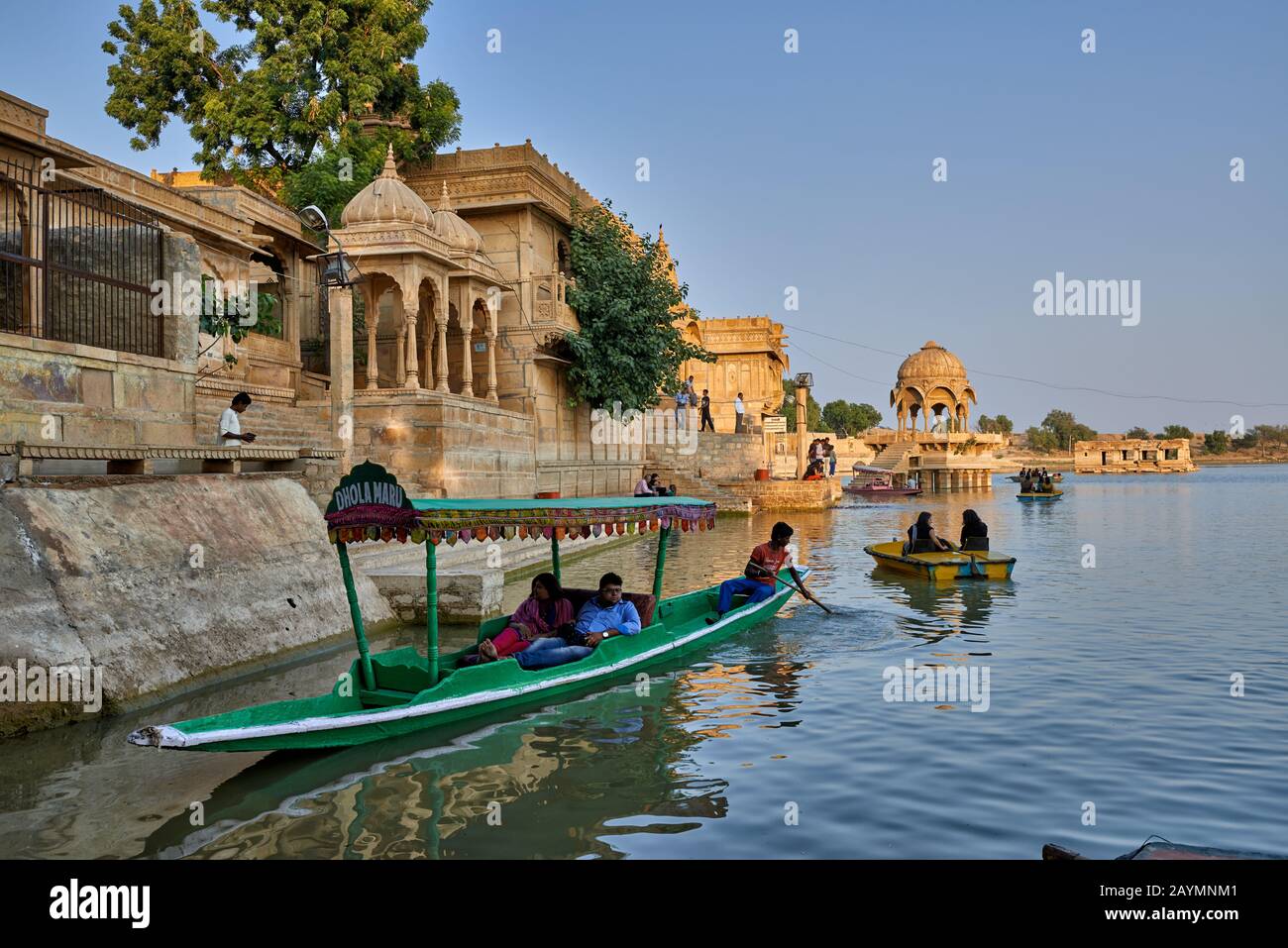 Gadisar Lake, Jaisalmer, Rajasthan, India Stock Photo - Alamy