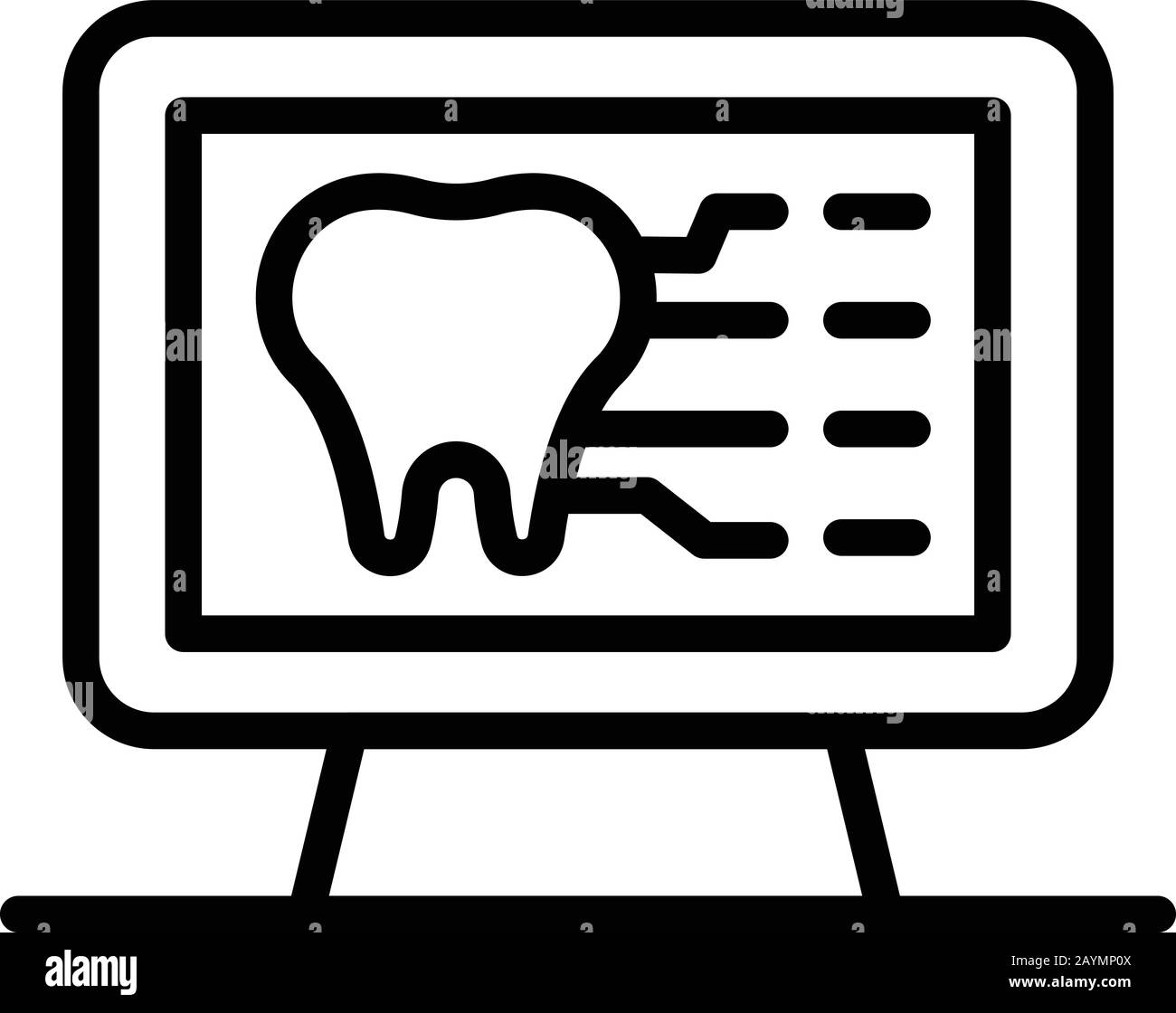 Tooth analysis Black and White Stock Photos & Images - Alamy