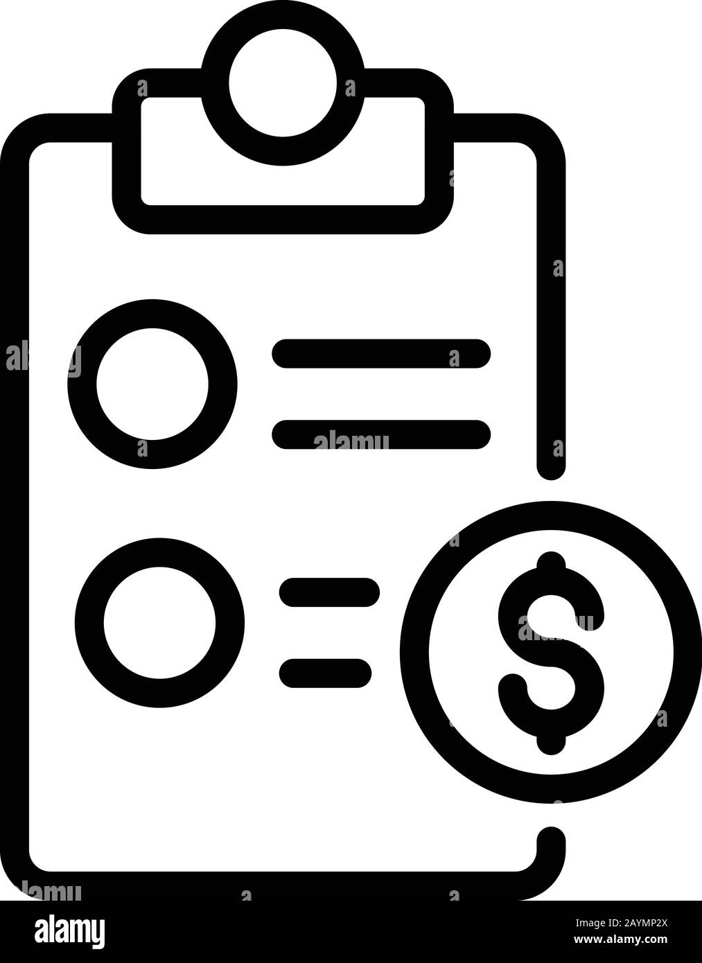 Private clinic payment icon, outline style Stock Vector Image & Art - Alamy