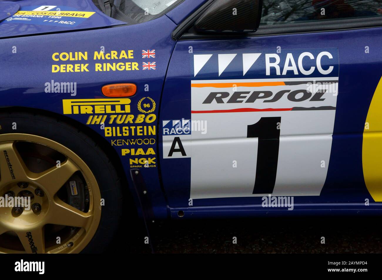 Colin mcrae subaru hi-res stock photography and images - Alamy