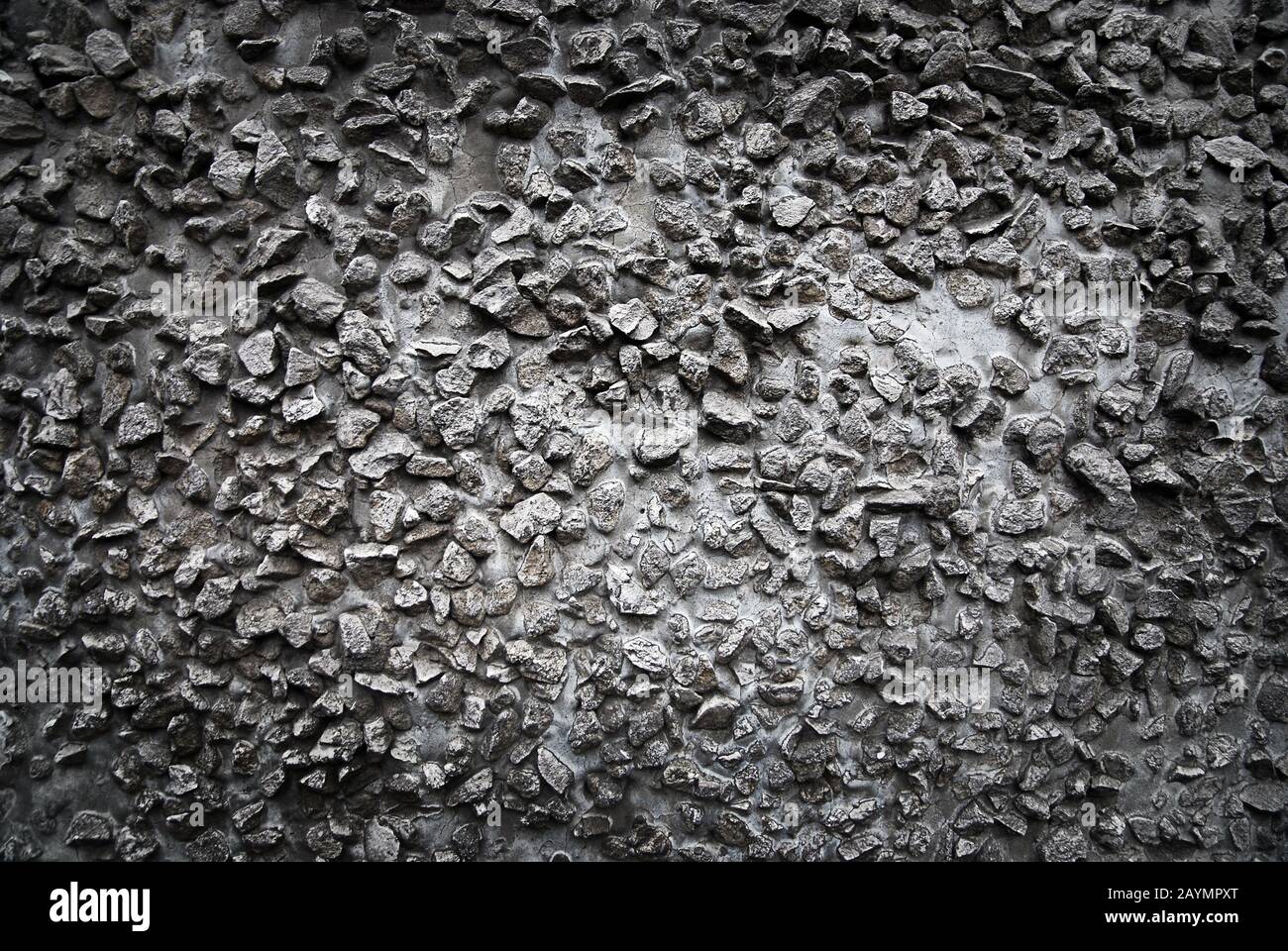 Rough dark gray stone wall texture Stock Photo - Alamy