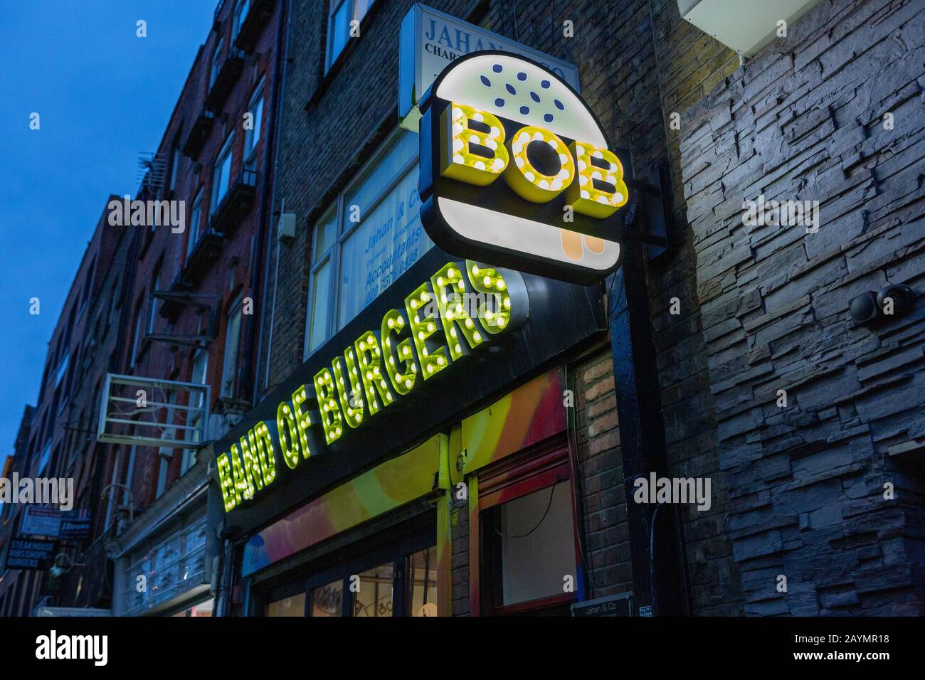 Band of Burgers, BOB Stock Photo - Alamy
