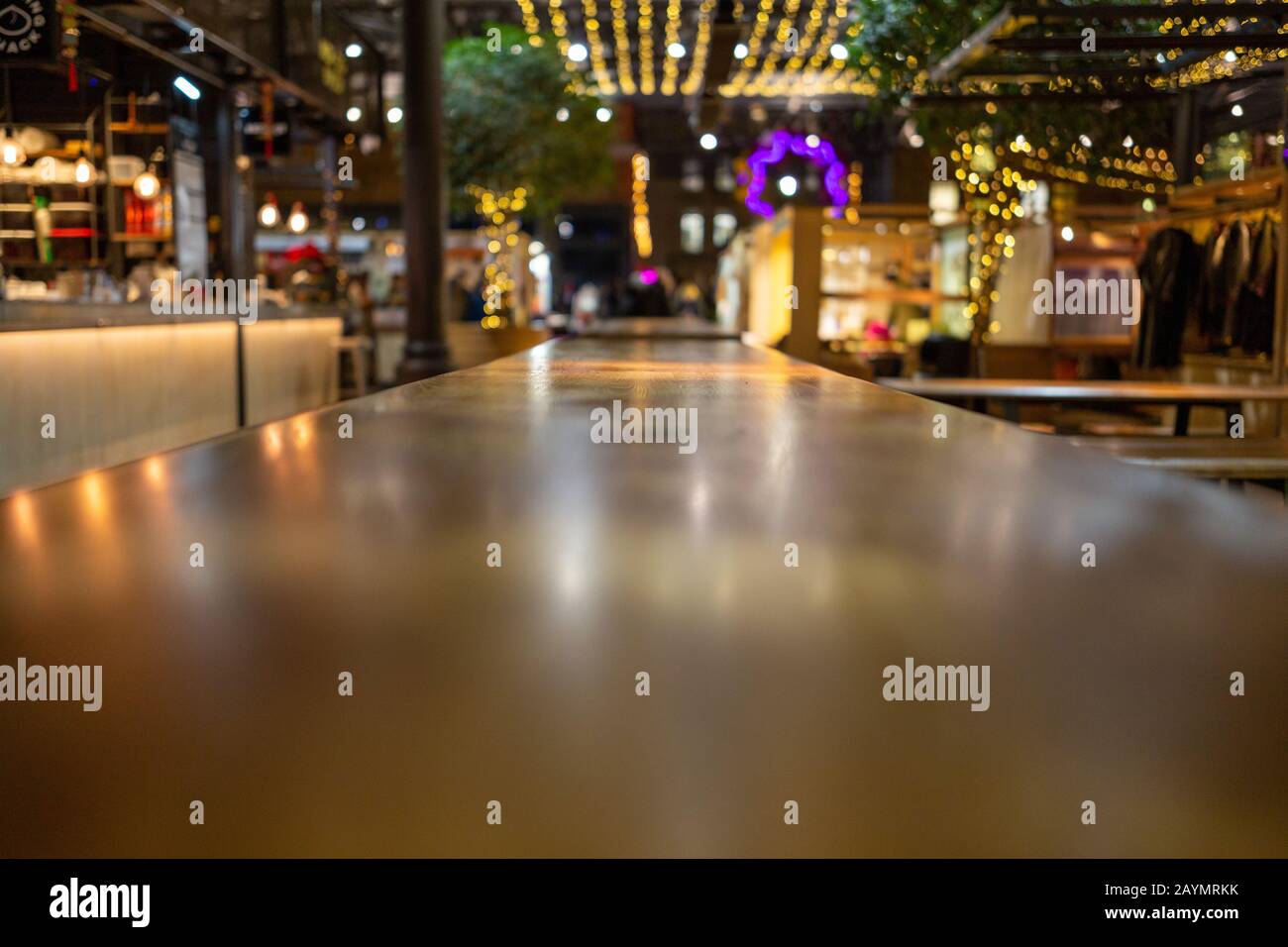 Spitalfields indoor Christmas Market, London Stock Photo - Alamy