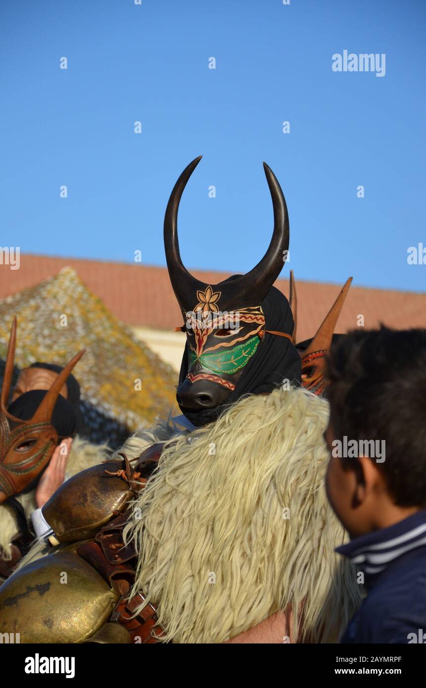 The traditional masks of Sardinia Stock Photo - Alamy