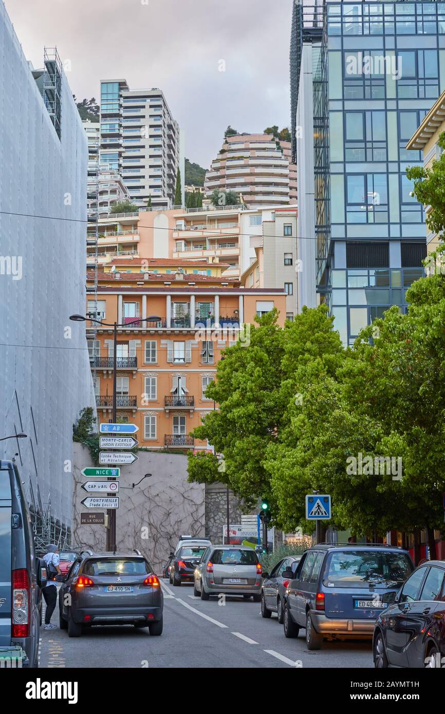 Monaco - April 05, 2019: View of beatiful cityscape Stock Photo - Alamy