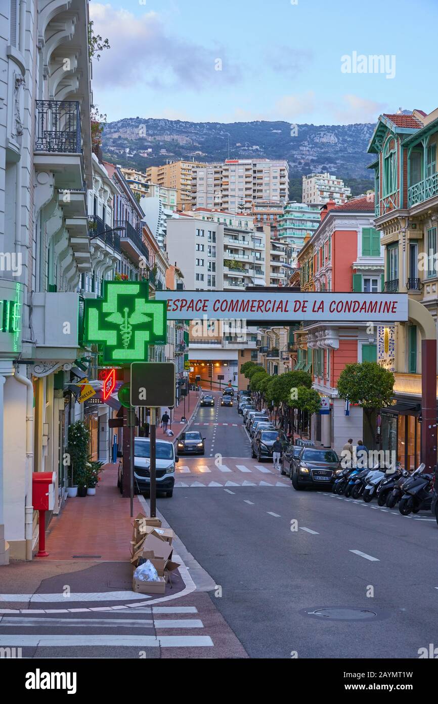 Monaco street hi-res stock photography and images - Alamy