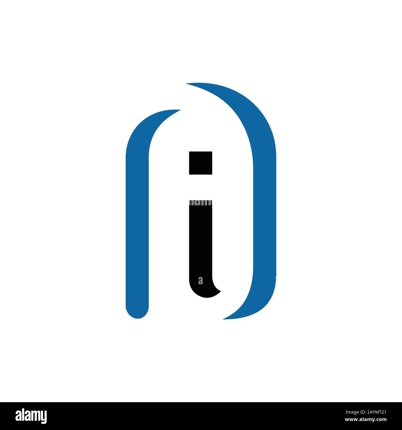 Initial letter ai or ia logo vector templates Stock Vector Image & Art ...