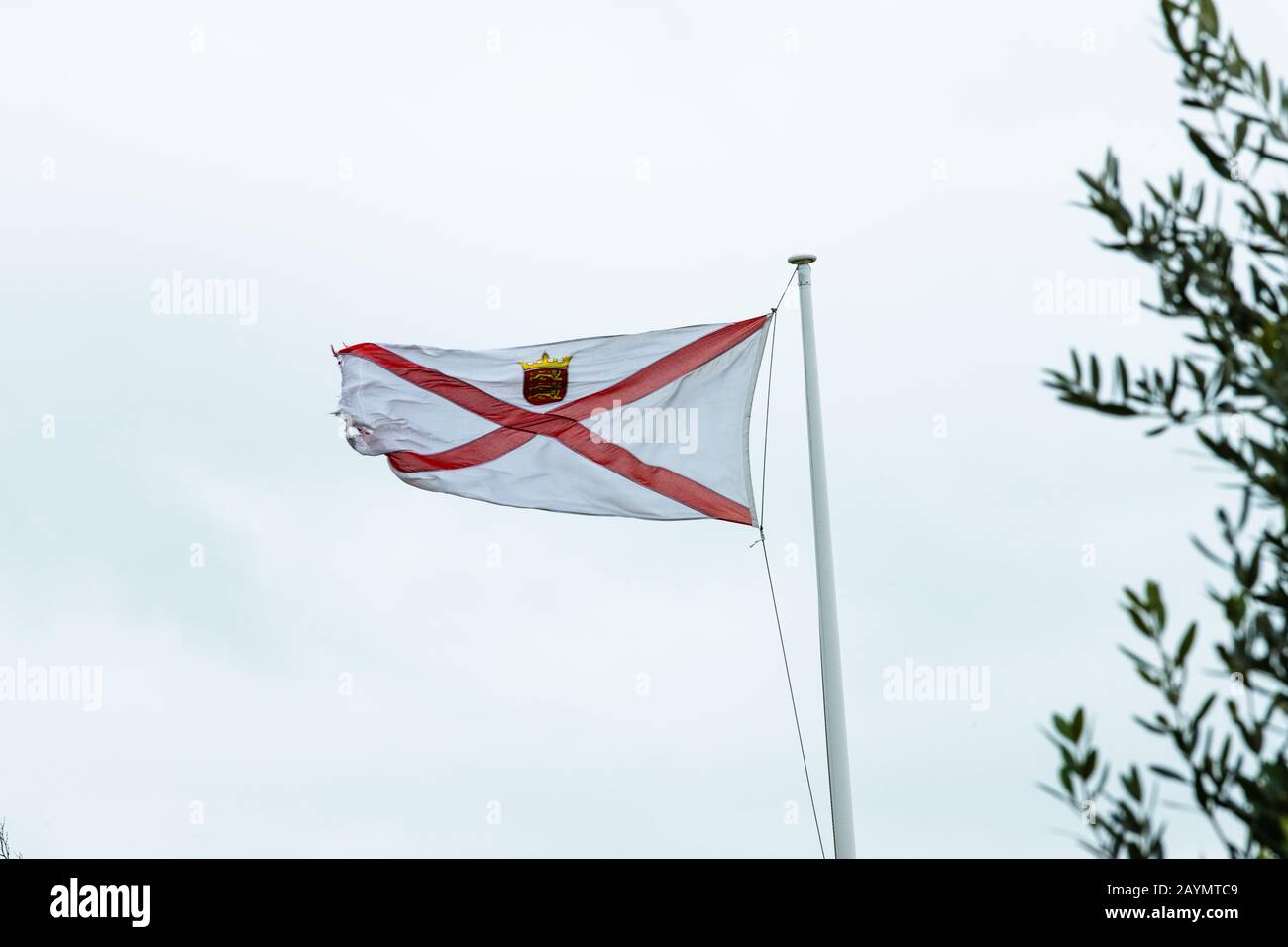 Jersey storm channel islands hi-res stock photography and images - Alamy
