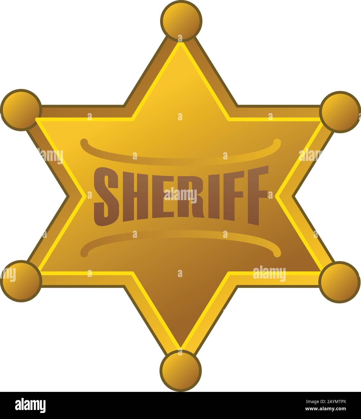Cartoon Sheriff High Resolution Stock Photography and Images - Alamy