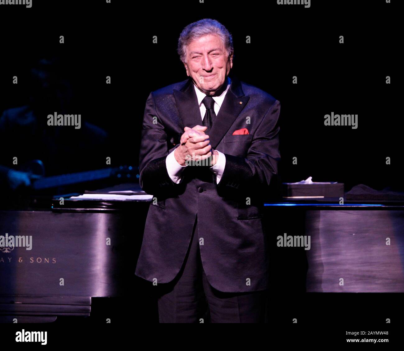 Tony Bennett performs at the Broward Center for the Performing Arts in ...