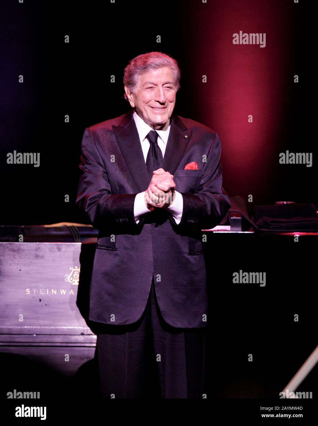 Tony Bennett performs at the Broward Center for the Performing Arts in ...