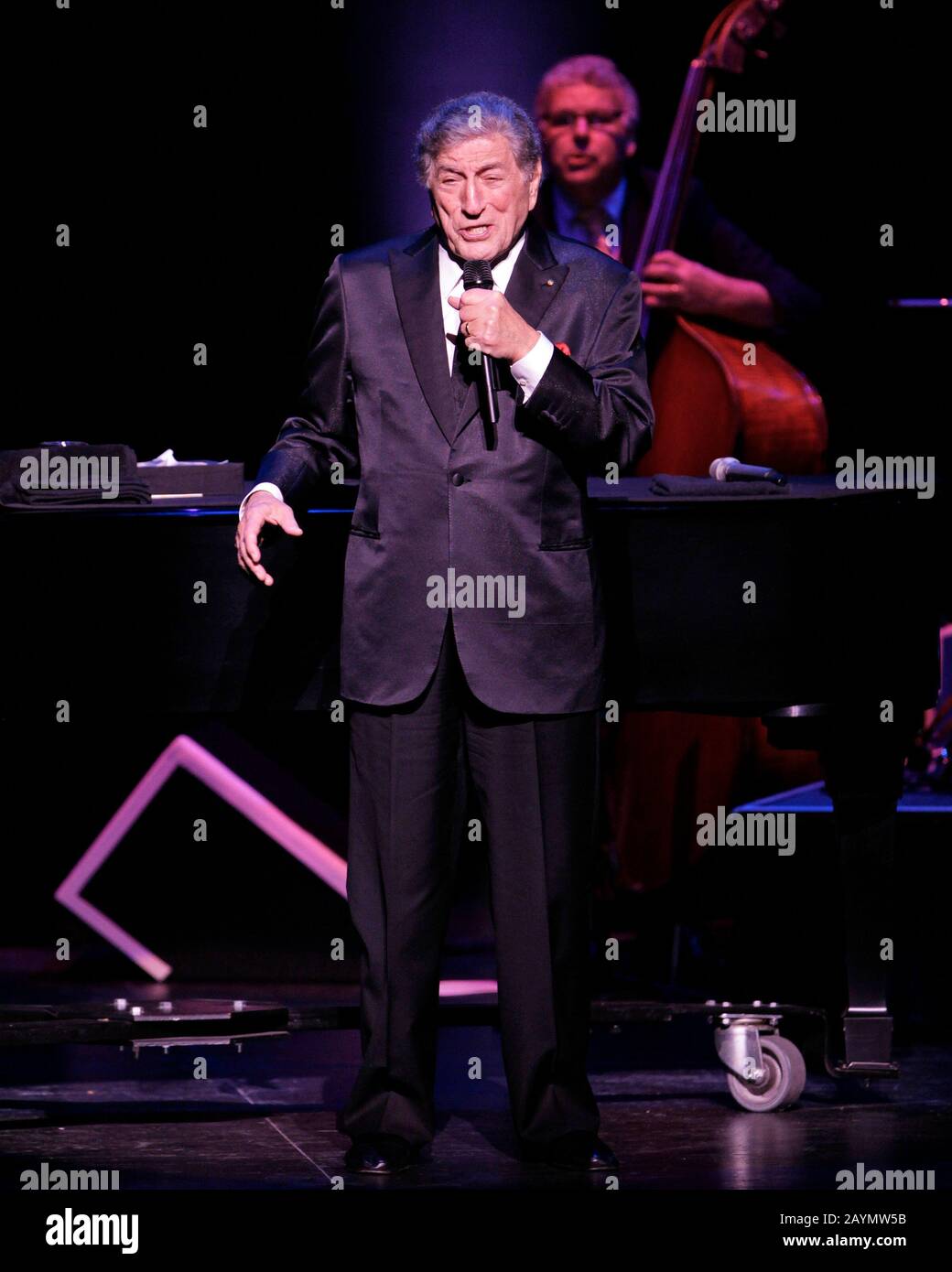 Tony Bennett performs at the Broward Center for the Performing Arts in ...