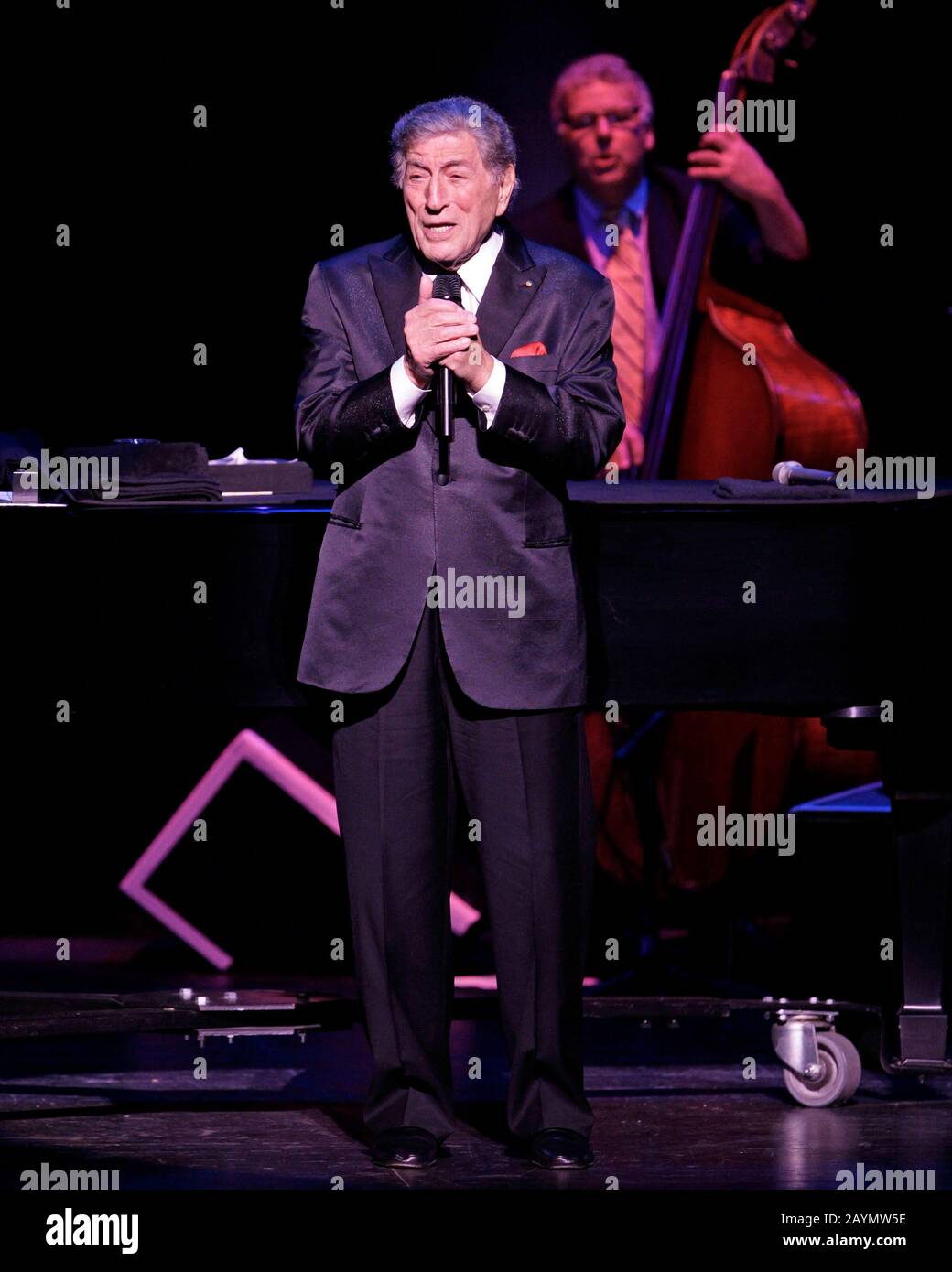 Tony Bennett performs at the Broward Center for the Performing Arts in ...