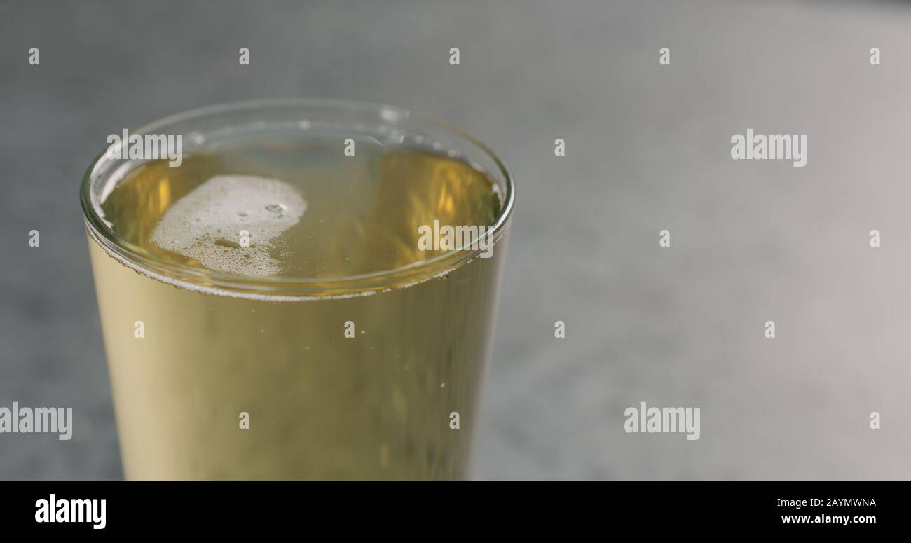 Cider in pint glass hi-res stock photography and images - Alamy