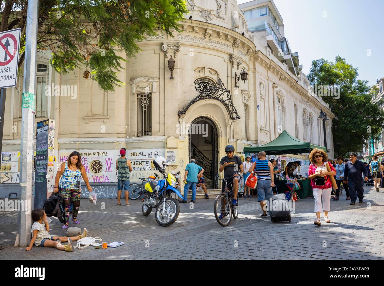 Santiago Chile Street High Resolution Stock Photography and Images - Alamy