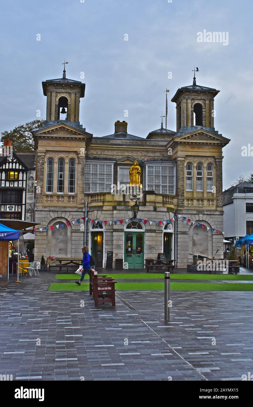 The Market House is a former town hall in Kingston market place, now ...