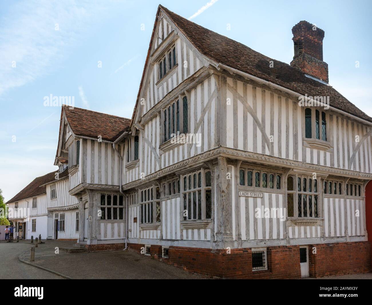 The Guildhall of Corpus Christi, a timber framed building which now ...
