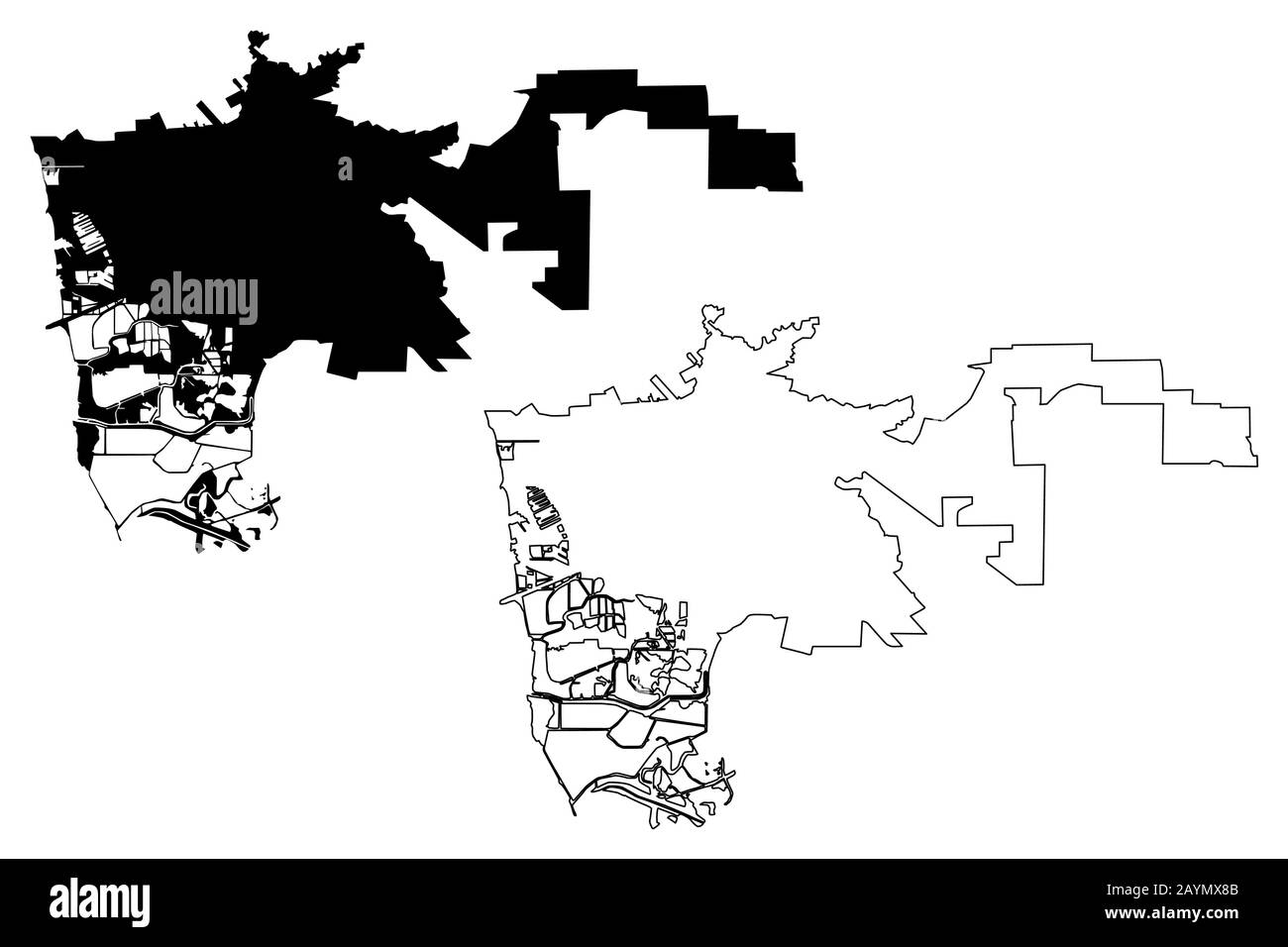Hayward map hi-res stock photography and images - Alamy