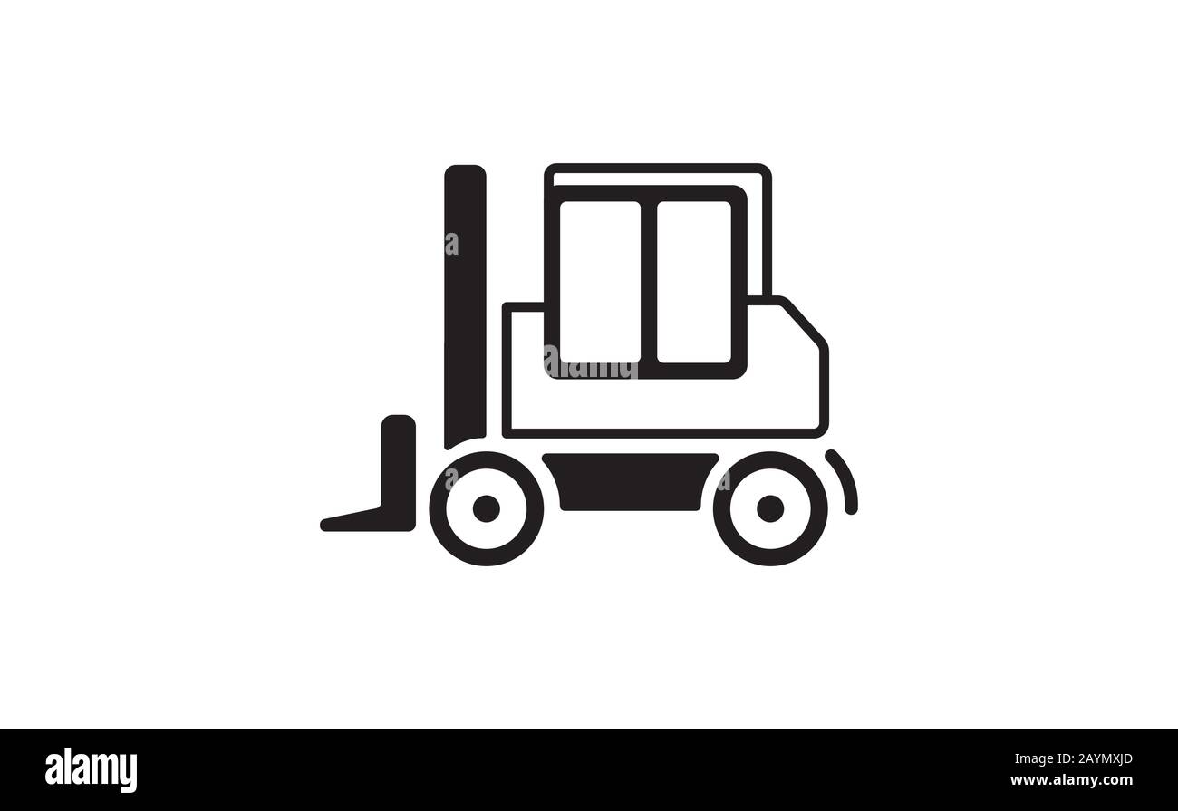 Forklift vectors hi-res stock photography and images - Alamy