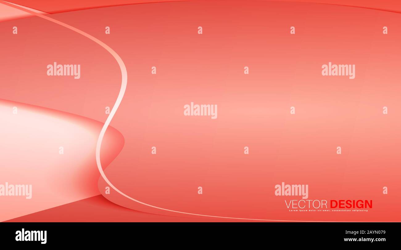 Vector design background. Creative abstract wave concept layout ...