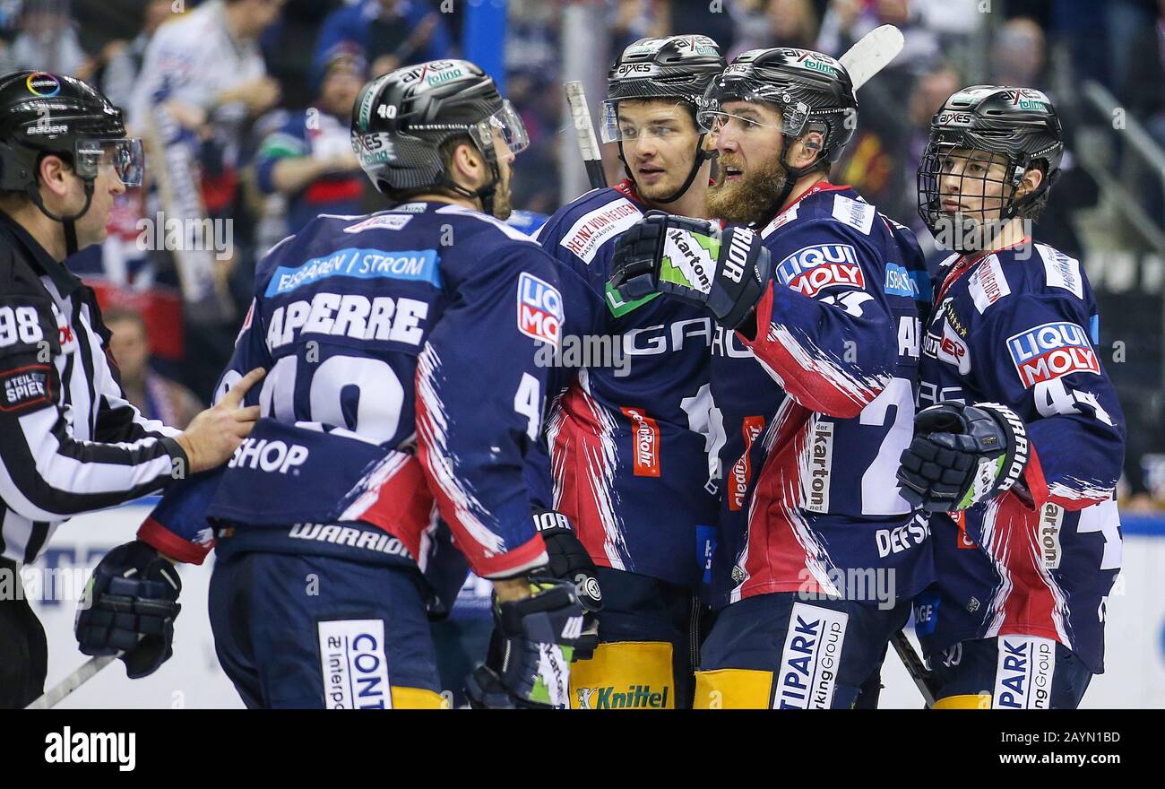 Berlin, Germany. 16th Feb, 2020. Ice hockey: DEL, Eisbären Berlin ...