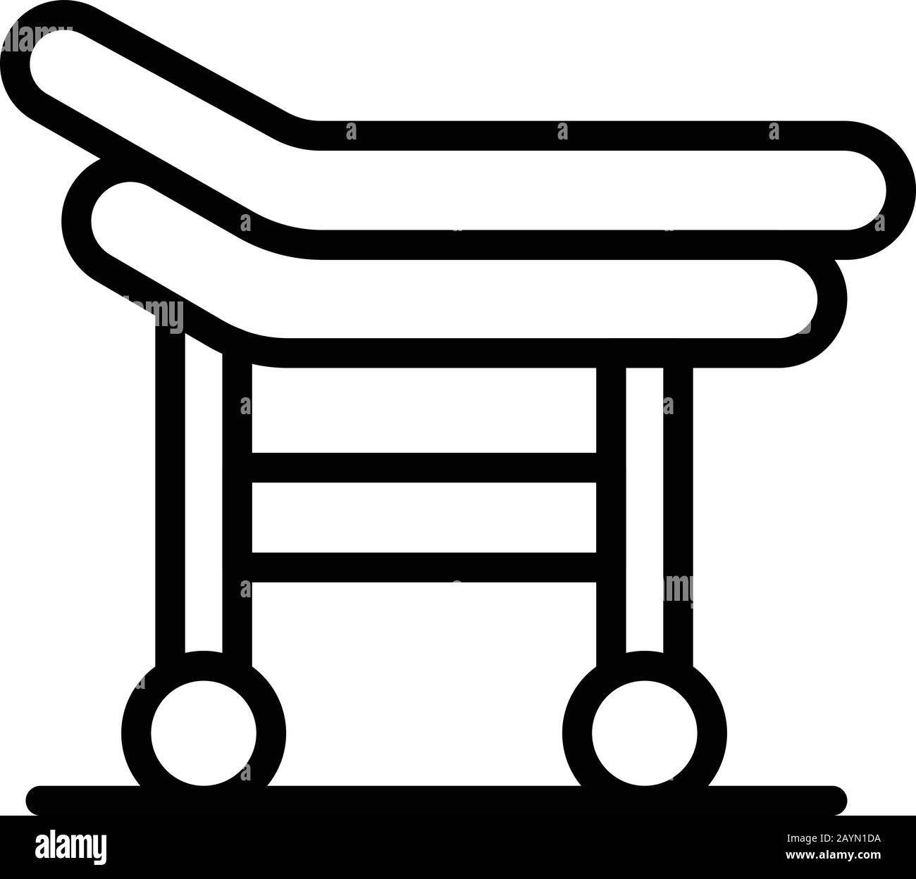 Patient defibrillator icon outline Cut Out Stock Images & Pictures - Alamy