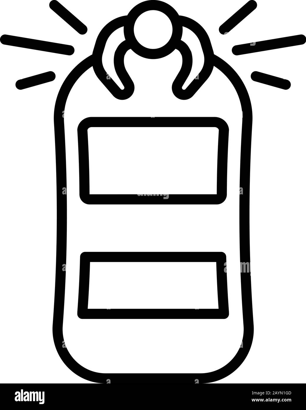 Man bad back Black and White Stock Photos & Images - Alamy