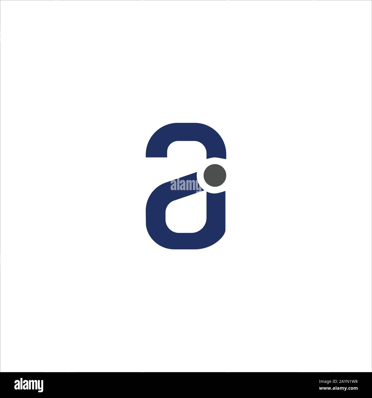 Initial letter ai or ia logo vector templates Stock Vector Image & Art ...