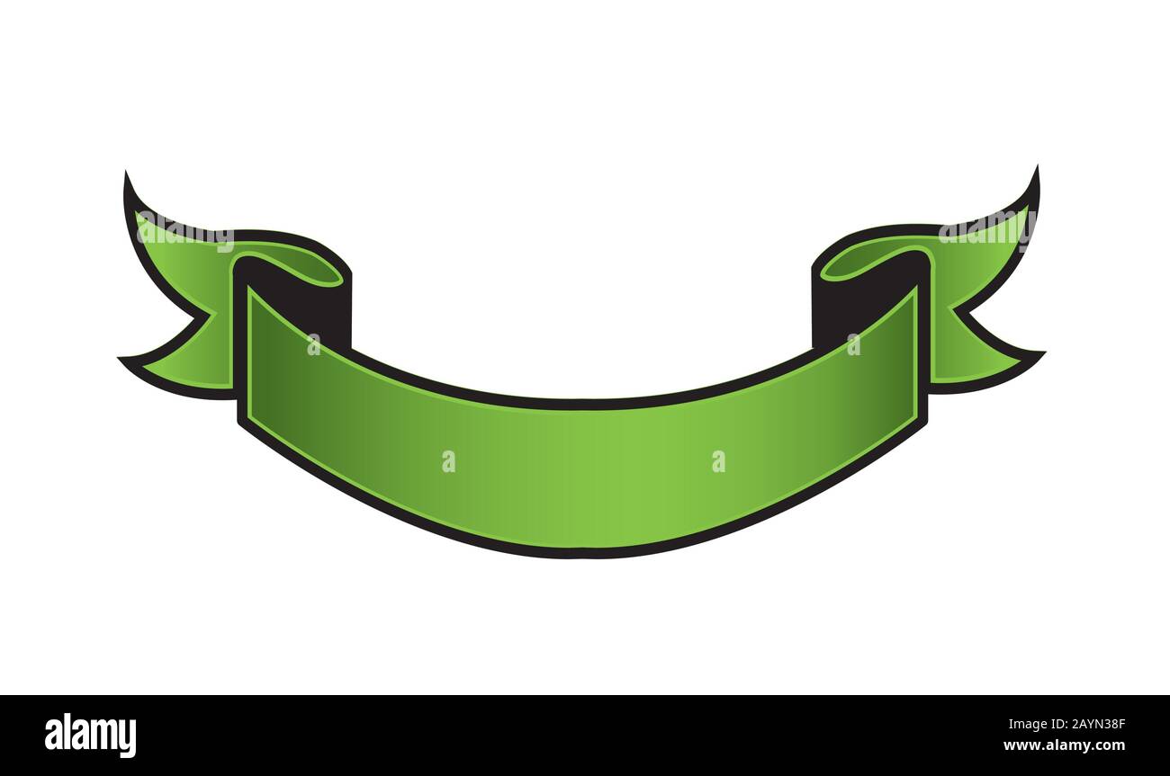 Blank label ribbon vector Stock Vector Images - Alamy