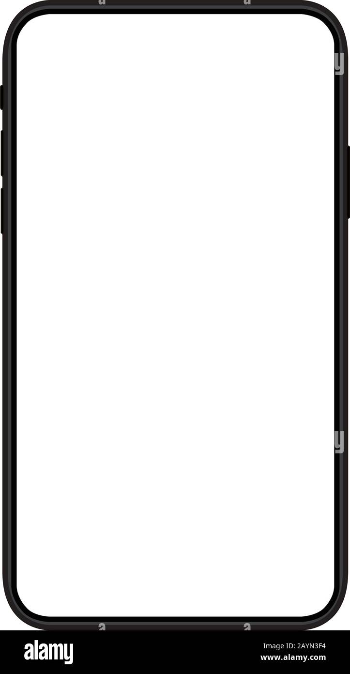 Common smartphone frame illustration Stock Vector Image & Art - Alamy