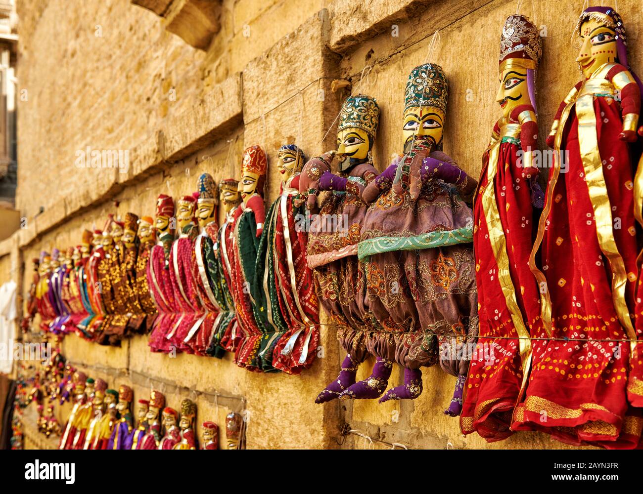 Rajasthan puppets hi-res stock photography and images - Alamy