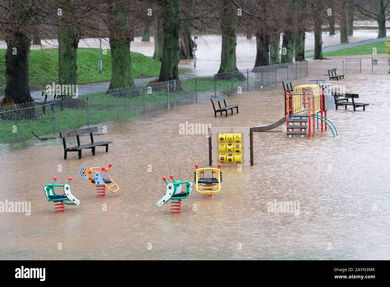 Flooded playground hi-res stock photography and images - Alamy