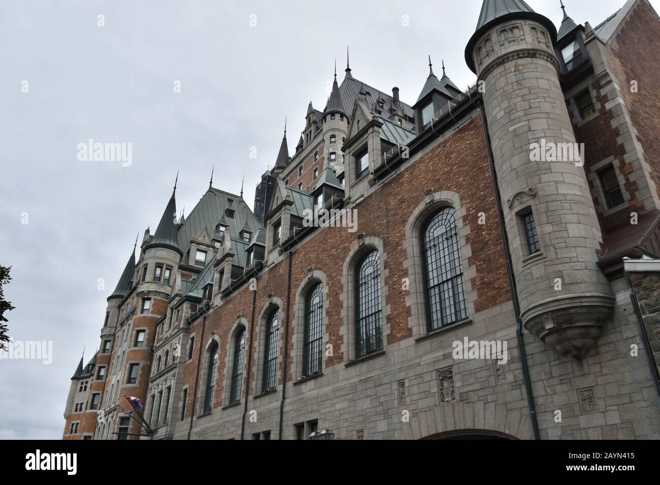 Fairmont Le Château Frontenac, Ville de Quebec, Quebec, Canada Stock ...