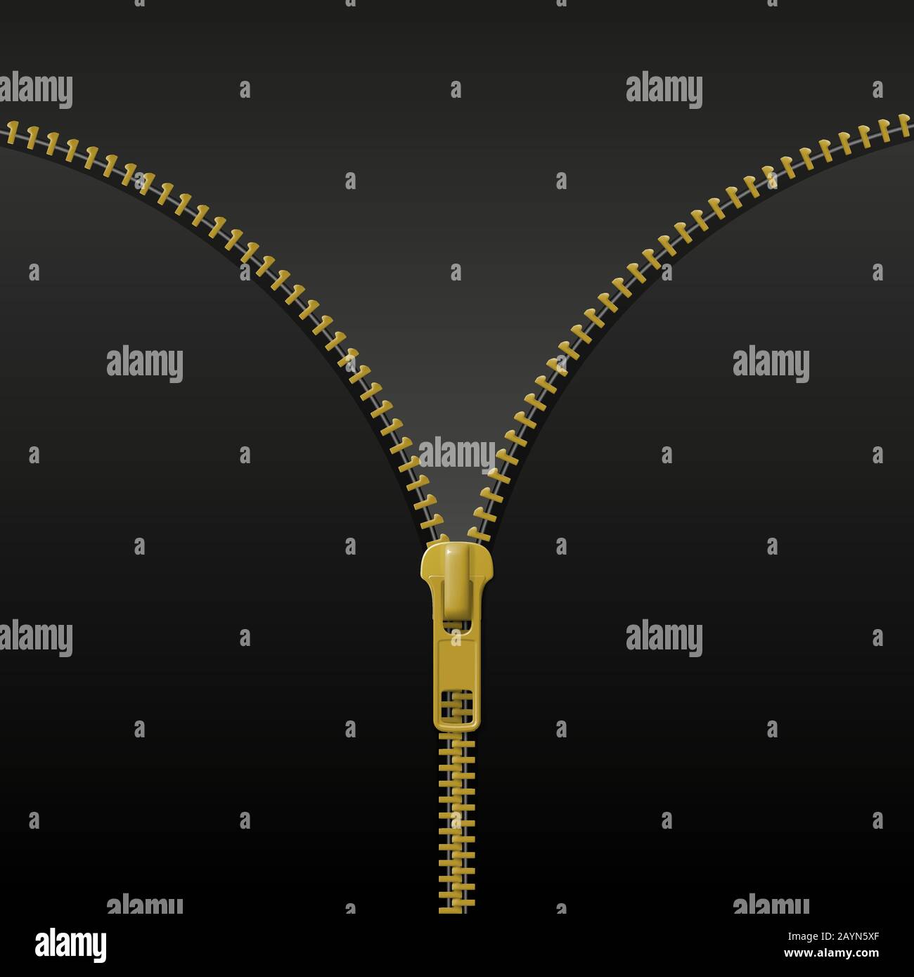 Zip lock on clothes Stock Vector Images - Alamy