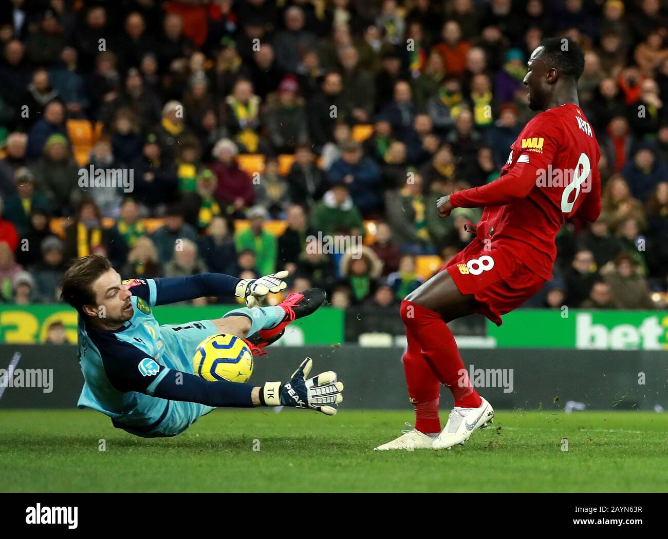 Norwich city goalkeeper tim krul makes hi-res stock photography and ...