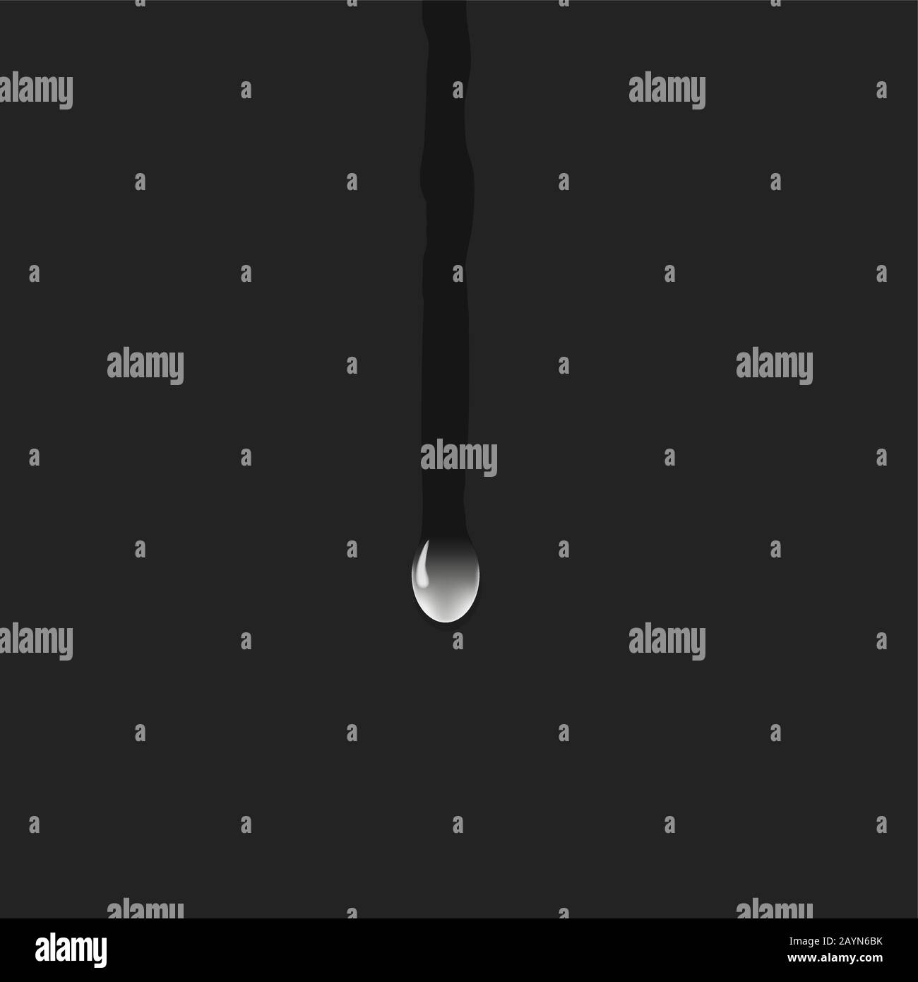 teardrop , weeping on the black sheet, a concept of sadness and ...