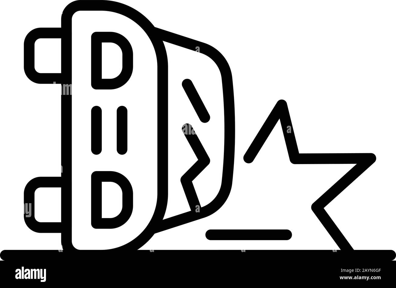 Fatal collision sign Stock Vector Images - Alamy