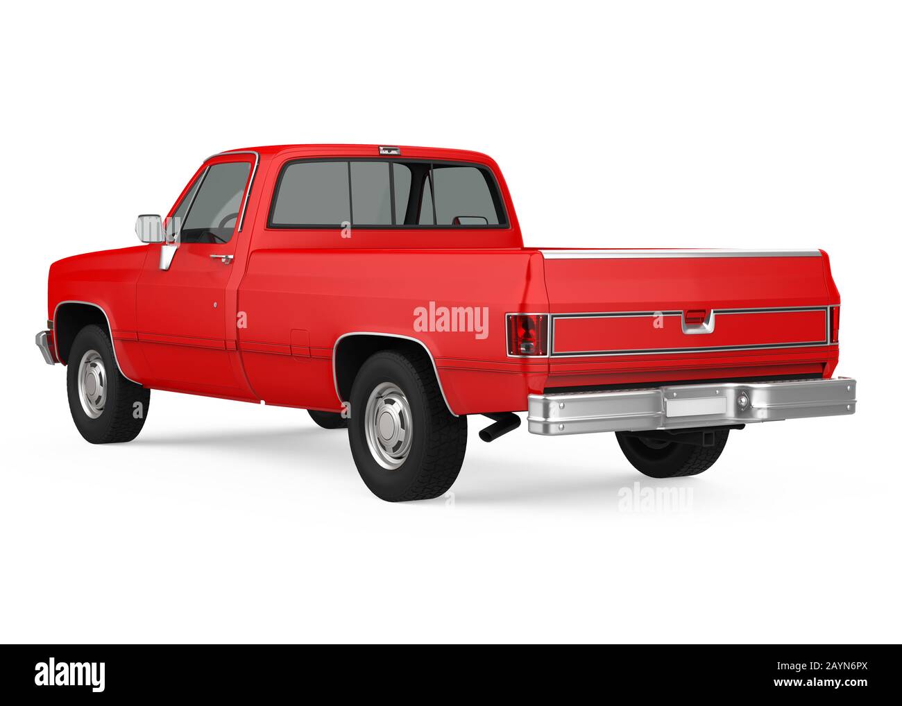 Classic red pickup truck hi-res stock photography and images - Alamy