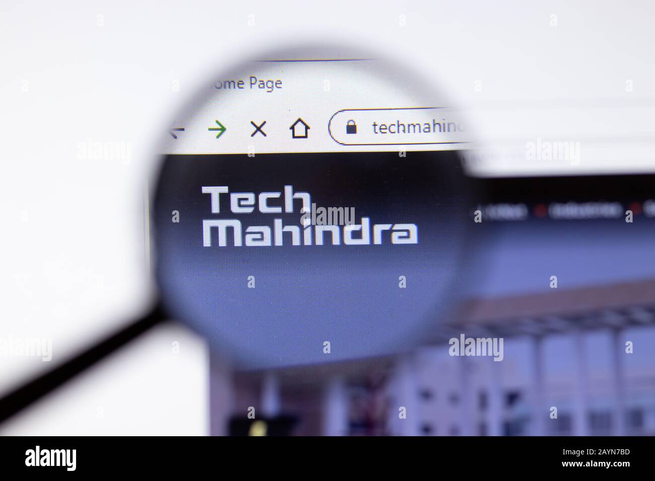 Tech mahindra logo hi-res stock photography and images - Alamy