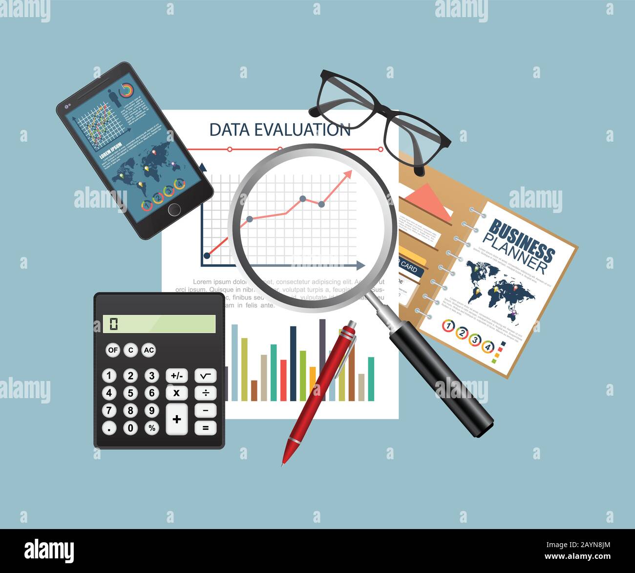 Audit reporting Stock Vector Images - Alamy