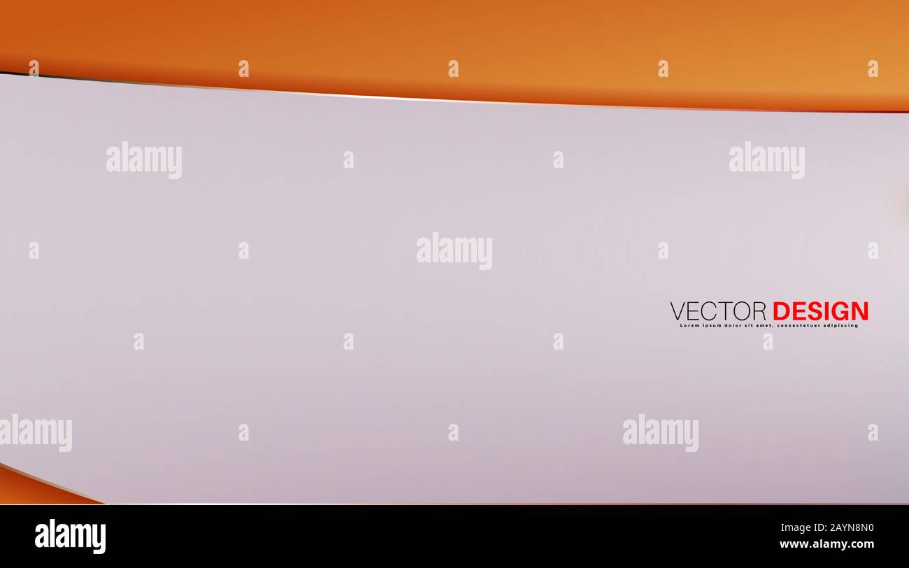 Vector design background. Creative abstract wave concept layout ...