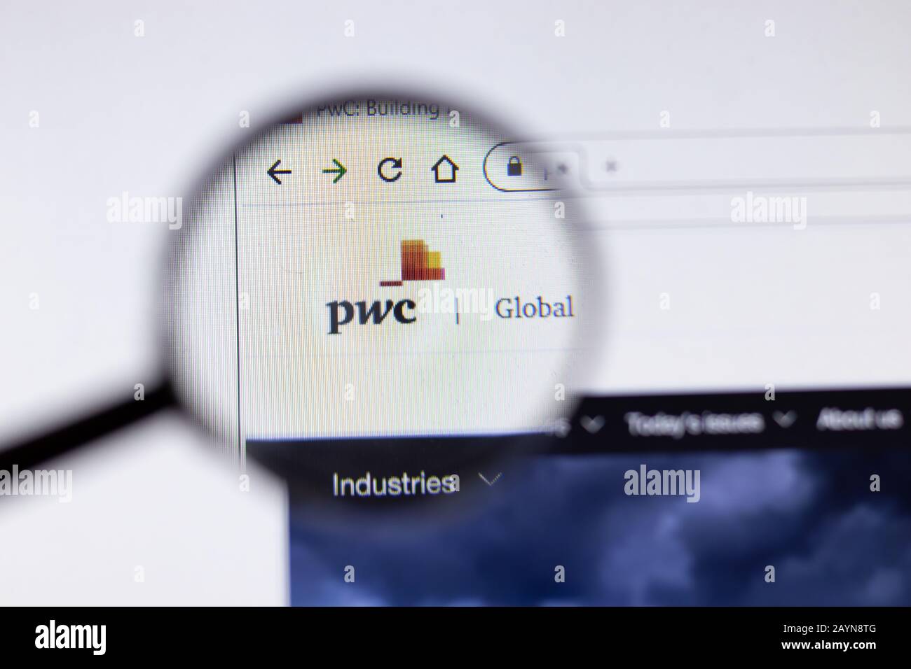 Pwc technology logo hi-res stock photography and images - Alamy