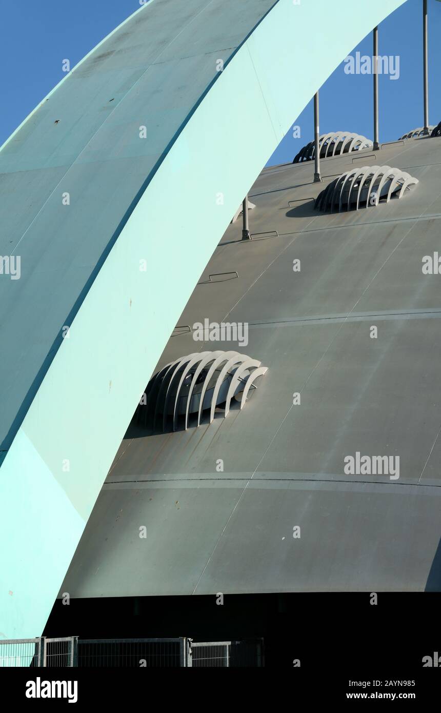 Roof Detail Structure of Arc & Copula of Le Dôme de Marseille, or The ...