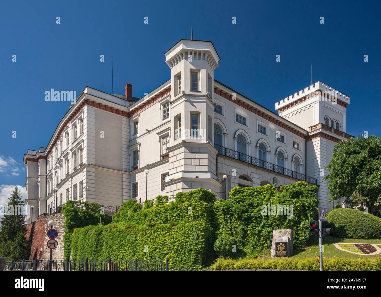 Sulkowski Castle, neo-renaissance style, museum in Bielsko-Biala ...